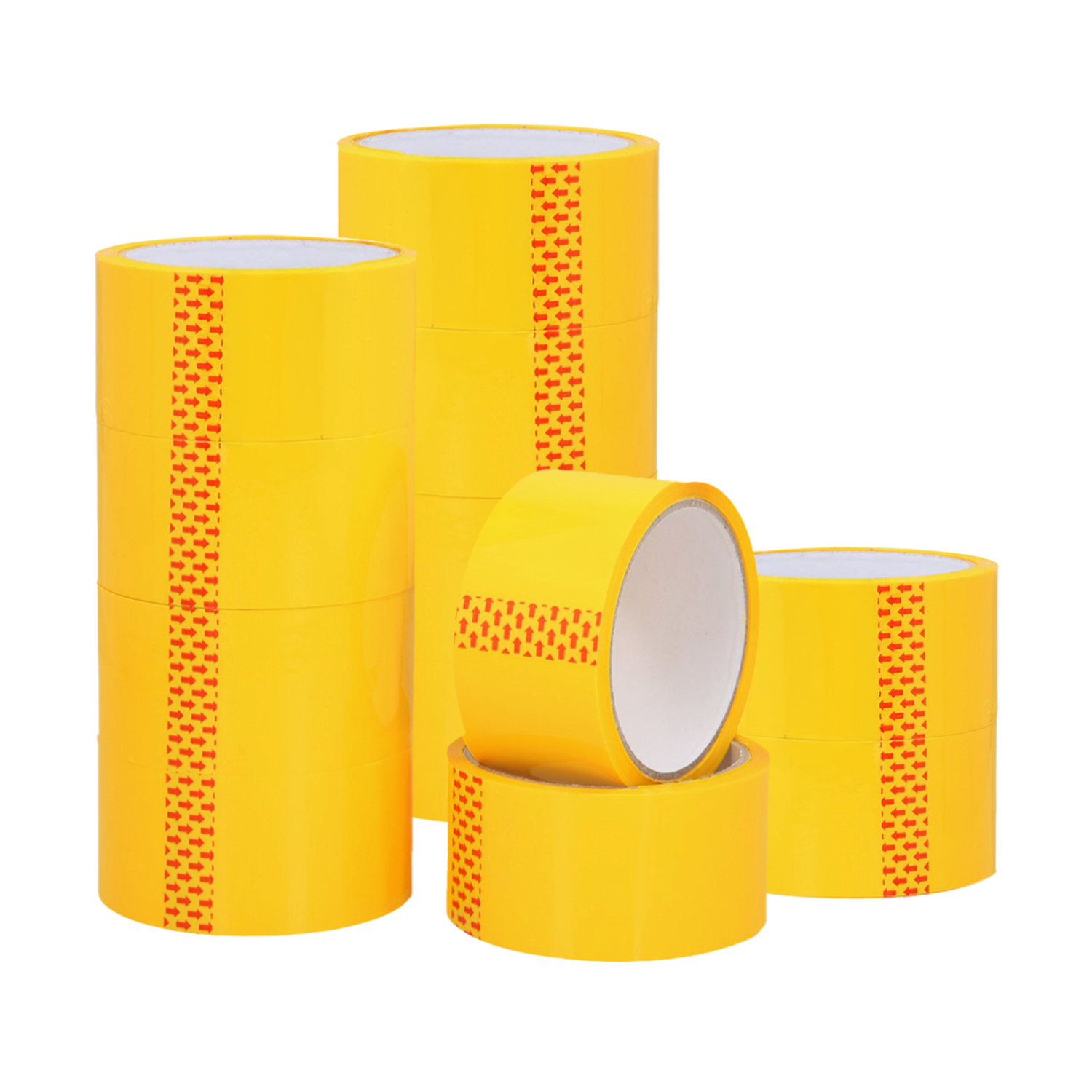 Cinta Embalaje 48mm*40m Amarilla Pack Mayorista - 12 uds